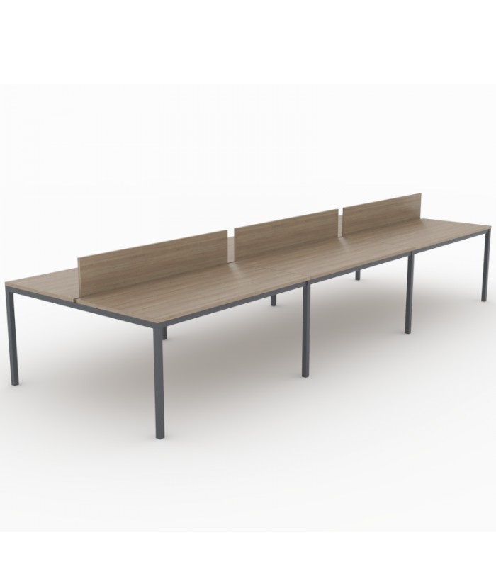 Mesa Coworking 6 Lugares | AMACOR